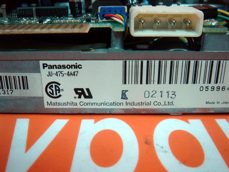 PANASONIC JU-475-4A47 1.2MB / 5.25" Floppy Disk Drive - PLC DCS SERVO ...